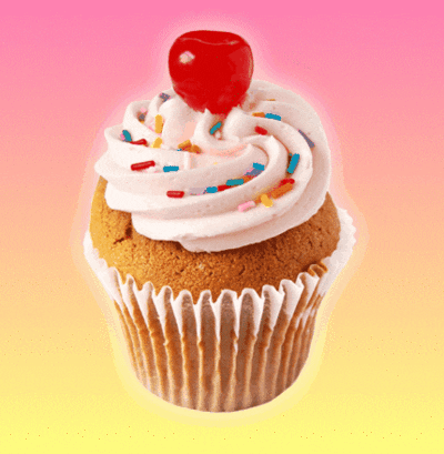 Pastel Cupcake Gif By Shaking Food GIF - Find & Share on GIPHY