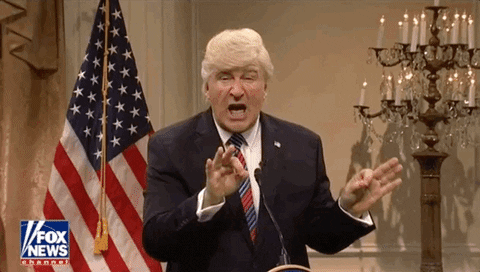 President Trump GIF by Saturday Night Live - Find & Share on GIPHY