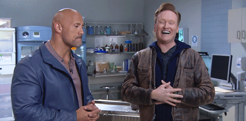 The Rock Lol GIF by Team Coco - Find & Share on GIPHY