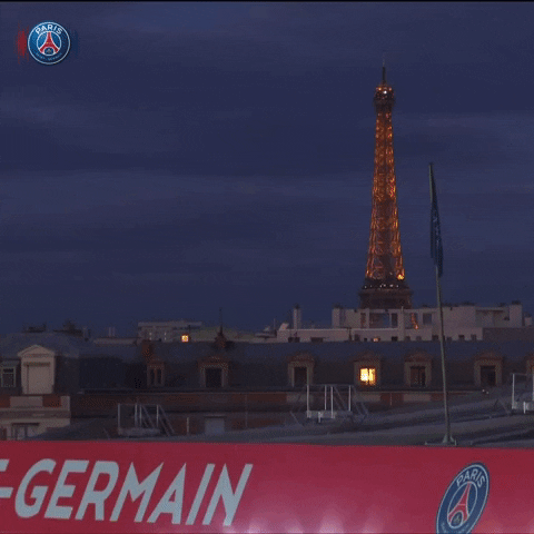 Eiffel Tower Football GIF by Paris Saint-Germain - Find & Share on GIPHY