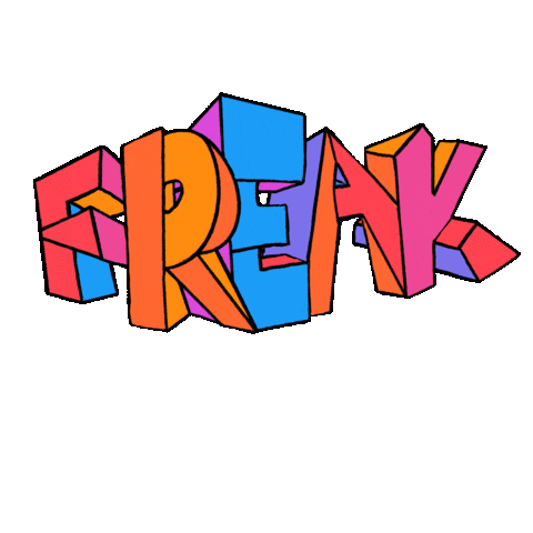 Freaking Freaky Friday Sticker by Lawrence Becker for iOS & Android | GIPHY
