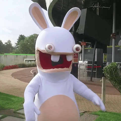 Rabbids GIF by Futuroscope - Find & Share on GIPHY