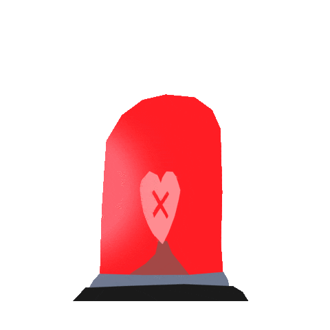 Flash Alarm Sticker by Redmatters for iOS & Android | GIPHY