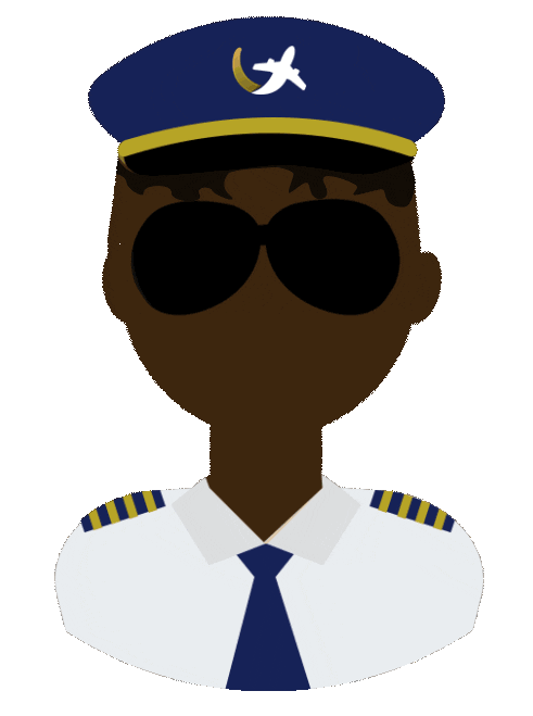 Pilot Aviation Sticker by GlobalTrainingAviation for iOS & Android | GIPHY