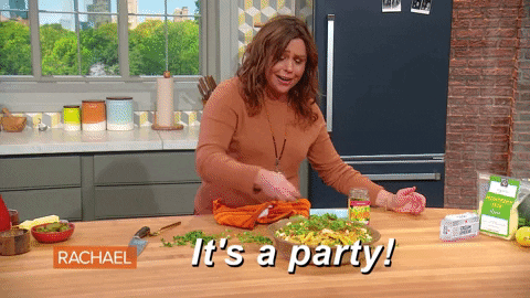 Party Love GIF by Rachael Ray Show - Find & Share on GIPHY
