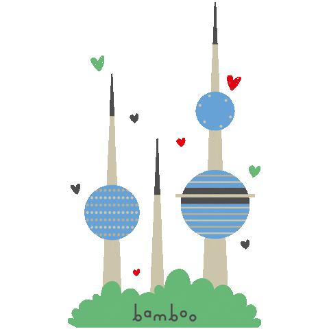 Kuwait Towers Bamboo Sticker by bamboopreschool for iOS & Android | GIPHY