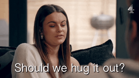 Hug It Out Episode 1 GIF by E4 - Find & Share on GIPHY