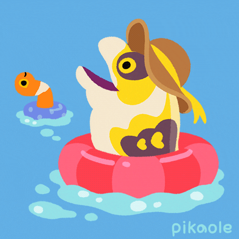 Happy Marine Life GIF by pikaole - Find & Share on GIPHY