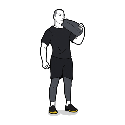 Sandbags Sticker by JLFITNESSMIAMI for iOS & Android | GIPHY