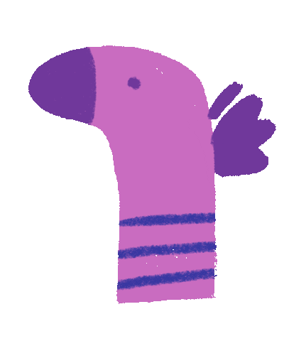 Happy Pink Sticker by Dinasimonenko for iOS & Android | GIPHY