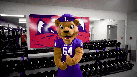Mascot Flex GIF by Linfield College - Find & Share on GIPHY