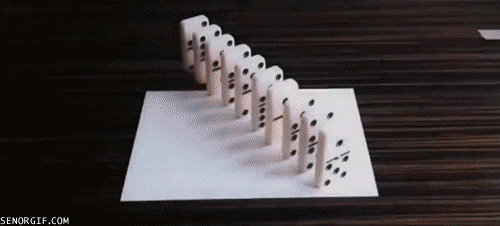 Illusions Dominoes GIF by Cheezburger - Find & Share on GIPHY