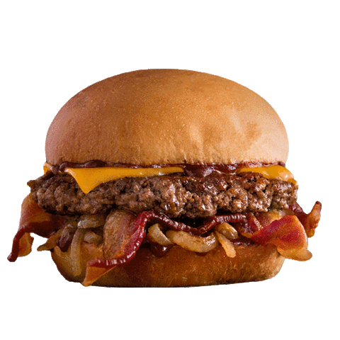 Double Cheeseburger Burger Sticker by MOOYAH for iOS & Android | GIPHY
