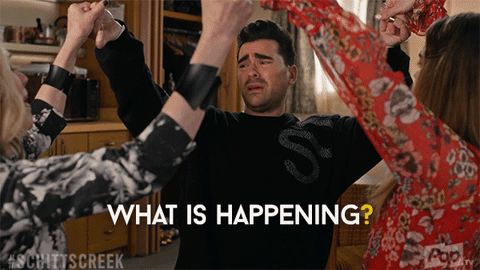 Confused David Rose GIF by Schitt's Creek - Find & Share on GIPHY
