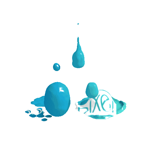 Pixel Splat Sticker by Splashpixel for iOS & Android | GIPHY