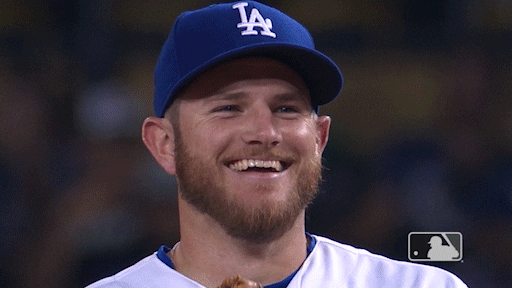 Max Muncy Smile GIF by MLB Network - Find & Share on GIPHY