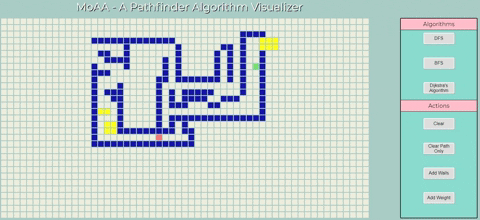 GitHub - kevinktom/MoAA-Pathfinder-Algorithm-Visualizer-