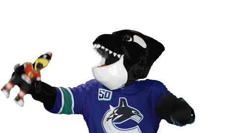 Fin Sticker by Vancouver Canucks for iOS & Android | GIPHY