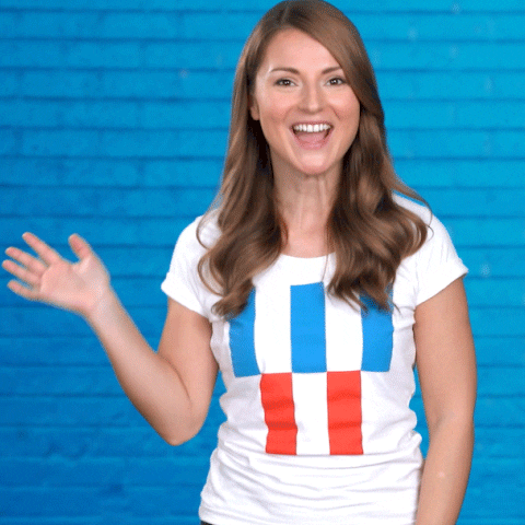 Wave Smile GIF by NetCologne - Find & Share on GIPHY