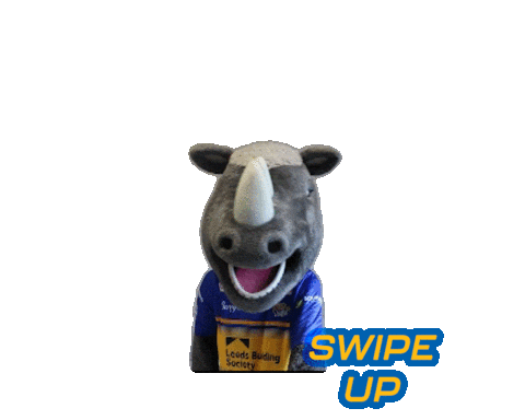 Happy Rugby League Sticker by Leeds Rhinos for iOS & Android | GIPHY