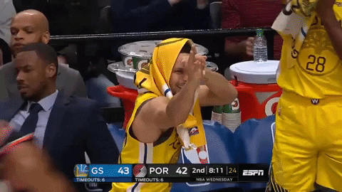 Steph Curry Basketball GIF by ESPN - Find & Share on GIPHY