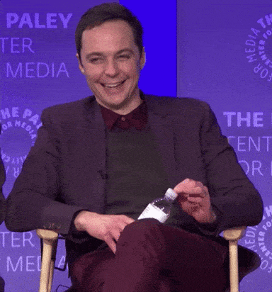 Sheldon Cooper Laughing GIF by The Paley Center for Media - Find ...