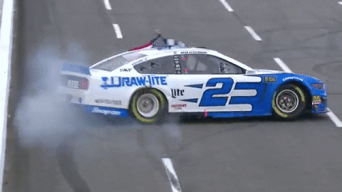 Brad Keselowski Win GIF by NASCAR - Find & Share on GIPHY