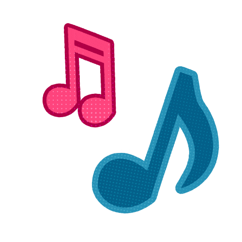Musica Nota Sticker by Deezer Brasil for iOS & Android | GIPHY