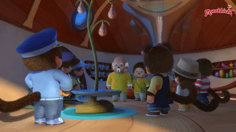 Go Follow Me GIF by Monchhichi - Find & Share on GIPHY