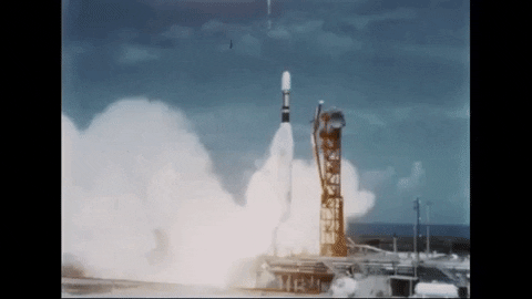 Lift Off Space GIF by US National Archives - Find & Share on GIPHY