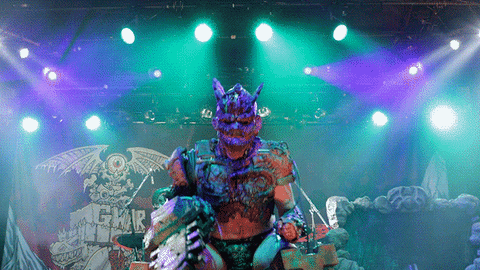Scumdogs Of The Universe Monster GIF by GWAR - Find & Share on GIPHY