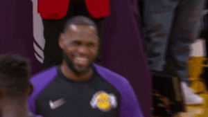 Lebron James Smile GIF by NBA - Find & Share on GIPHY