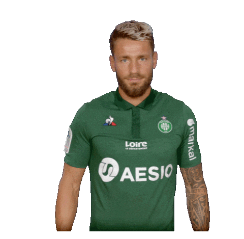 Mathieu Debuchy Asse Sticker by AS Saint-Etienne for iOS & Android | GIPHY