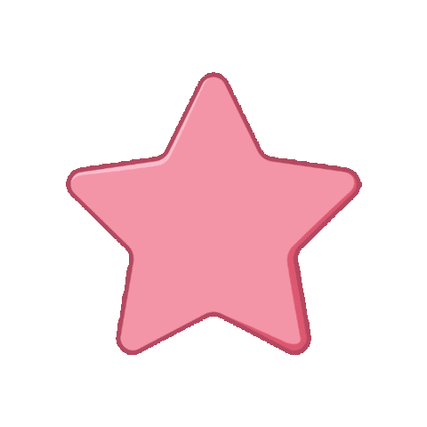 Pink Star Sticker by Deka Lash for iOS & Android | GIPHY