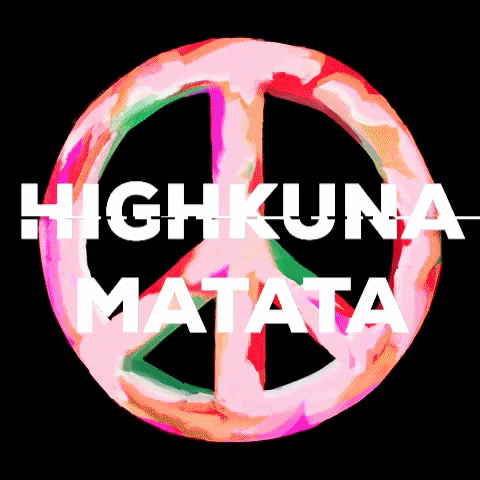 Peace Love GIF by Highkuna Matata - Find & Share on GIPHY