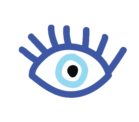 Evil Eye Sticker by The Penny Paper Co. for iOS & Android | GIPHY