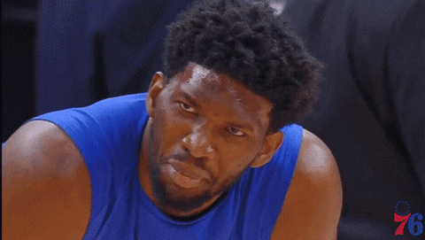 Joel Embiid Sixers GIF by Philadelphia 76ers - Find & Share on GIPHY