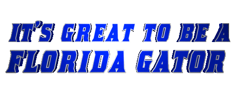 Florida Gators sticker by University of Florida for iOS & Android | GIPHY