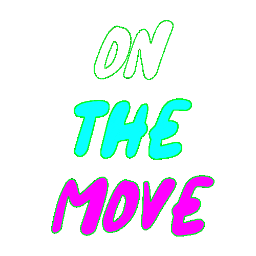 Moving On The Move Sticker by partyonmarz for iOS & Android | GIPHY
