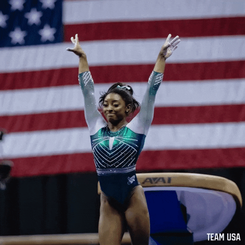 Simone Biles Sport GIF by Team USA - Find & Share on GIPHY
