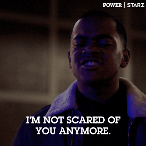 Im Not Scared Michael Rainey Jr GIF by Power - Find & Share on GIPHY