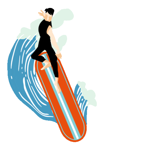 SURFWATER Sticker for iOS & Android | GIPHY