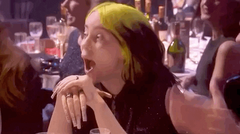 Billie Eilish Brits GIF by BRIT Awards - Find & Share on GIPHY