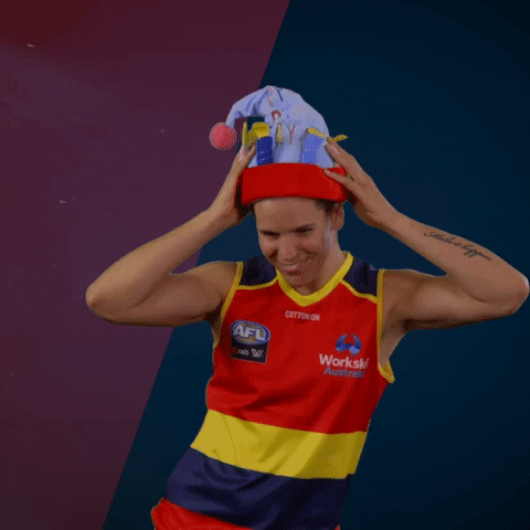 Birthday Celebrate GIF by Adelaide Crows - Find & Share on GIPHY