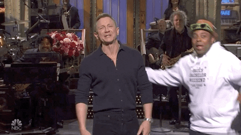 Daniel Craig Snl GIF by Saturday Night Live - Find & Share on GIPHY