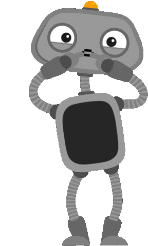 Robot Ew Sticker by cabuu for iOS & Android | GIPHY