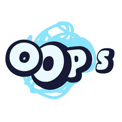 Aaa Oops Sticker by Michael Shillingburg for iOS & Android | GIPHY
