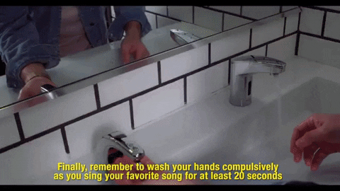 Wash Your Hands Washhands GIF by Piloto151 - Find & Share on GIPHY