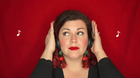 Listening GIF by Christine Gritmon - Find & Share on GIPHY