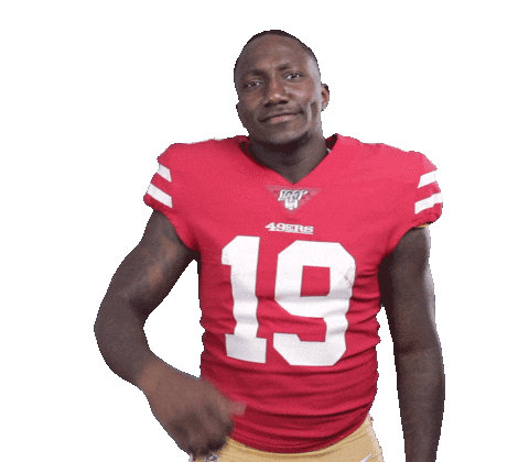San Francisco Deebo Samuel Sticker by NFL for iOS & Android | GIPHY